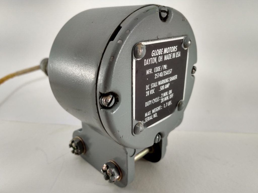 DC Stall Warning Shaker PN 25140/35A557 – Flight Simulator Components