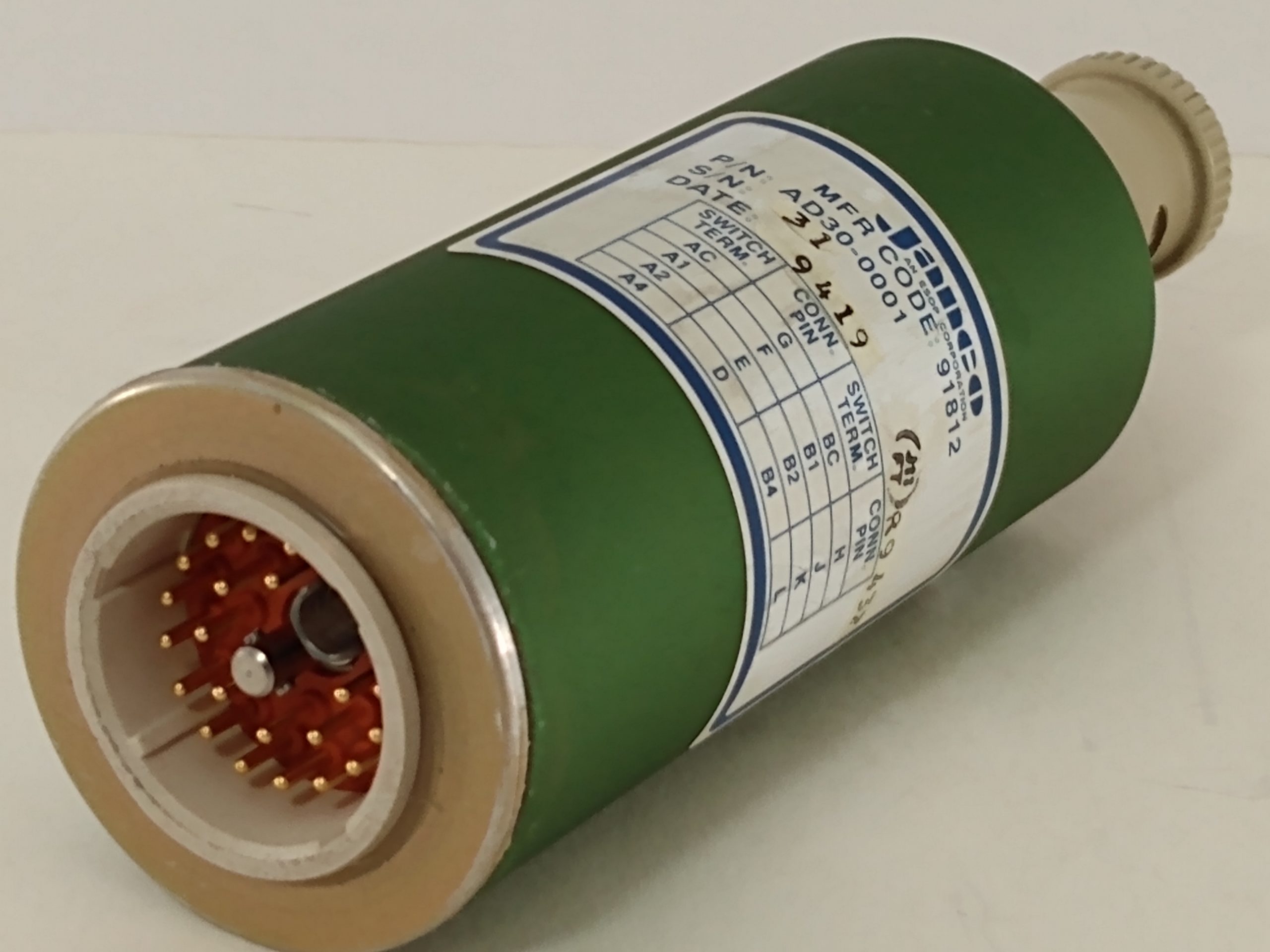 Janco Switch PN AD30-0001 – Flight Simulator Components