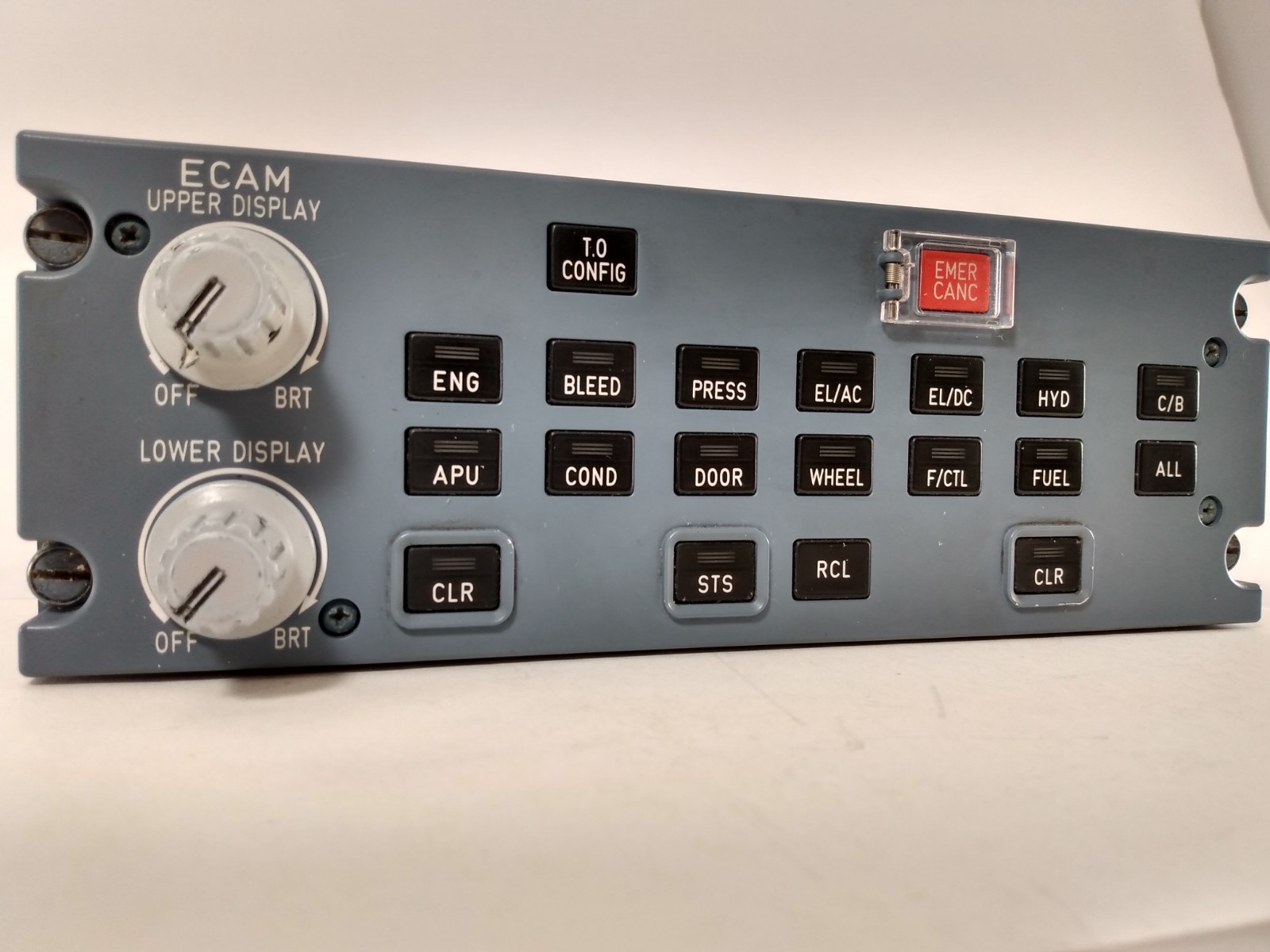 ECAM Panel PN LA2E90707HM0100 – Flight Simulator Components