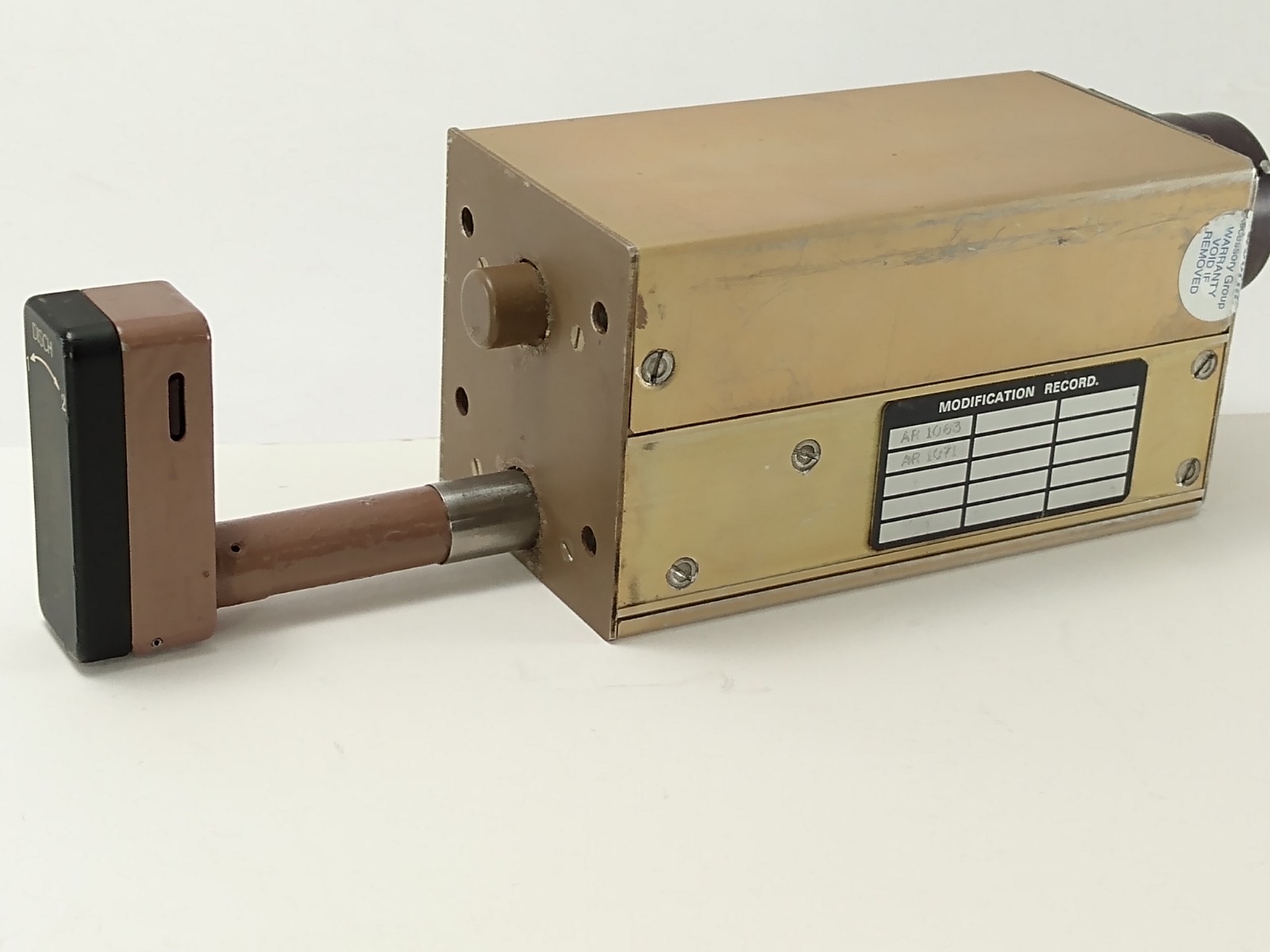 Engine Fire Shut-off Switch PN D455-06-001 – Flight Simulator Components