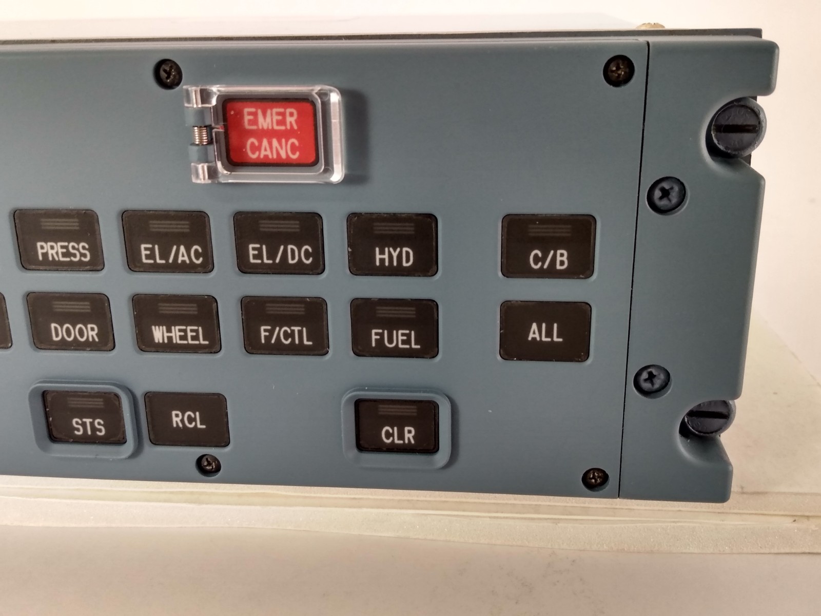 ECAM Panel PN LA2E90606HM0100 – Flight Simulator Components