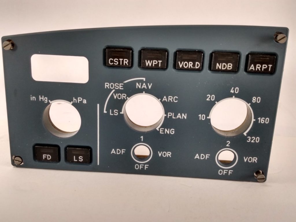 FCU LH EFIS Panel PNs E13131AA, 10-6596002 – Flight Simulator Components