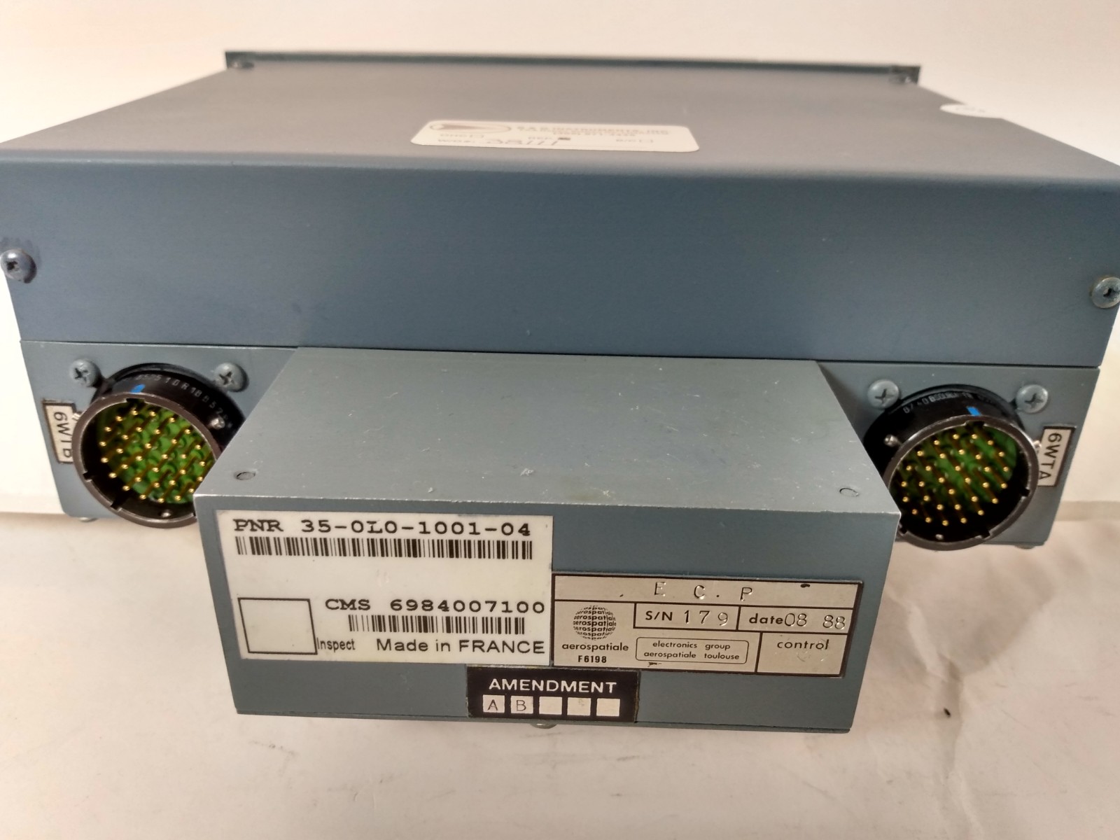 ECAM Control Panel PN 35-0L0-1001-04 – Flight Simulator Components