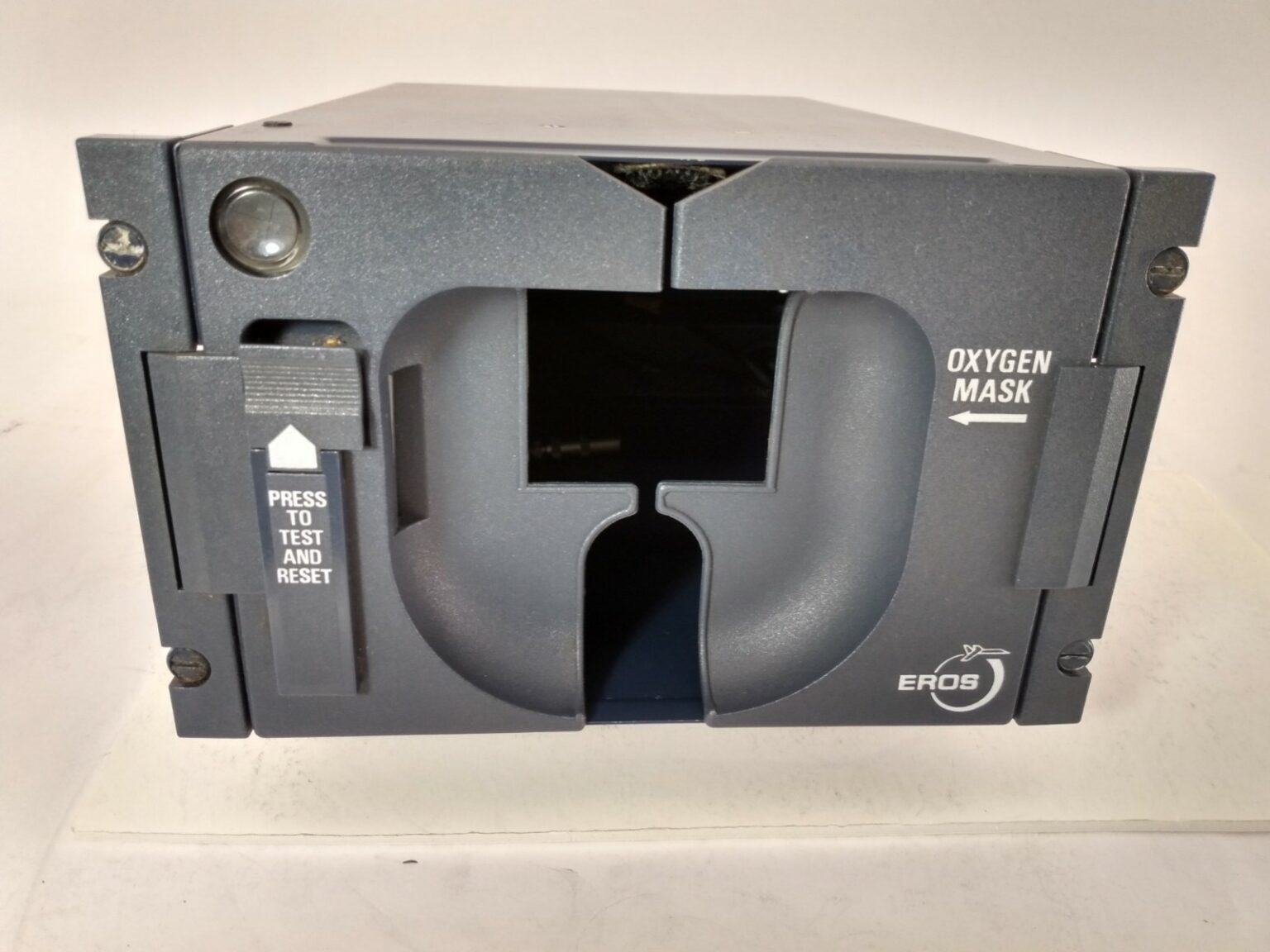 Flight Crew Mask Stowage Box PN MXP401 – Flight Simulator Components